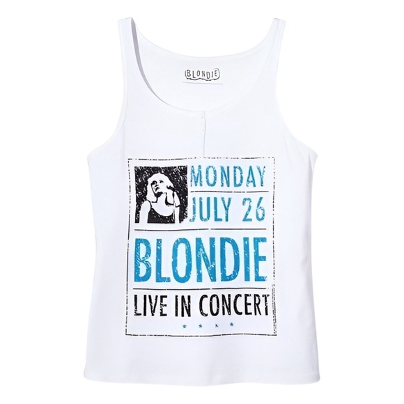 Blondie | Tops | Official Blondie Concert Merch Tank Top | Poshmark